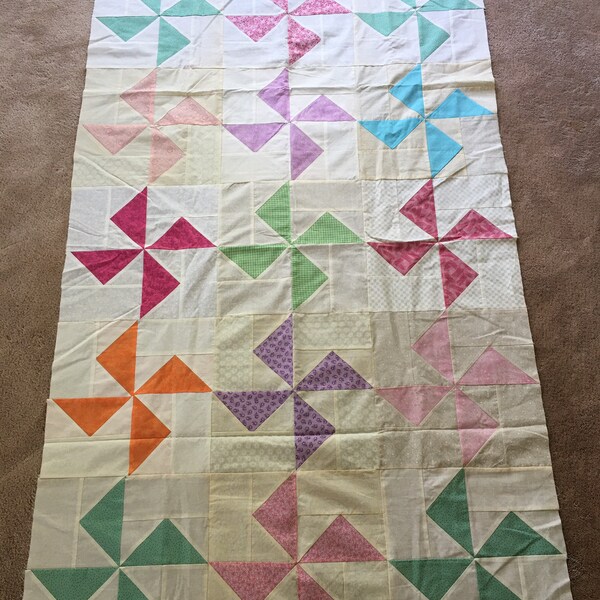 Pinwheel Quilt Block - Etsy