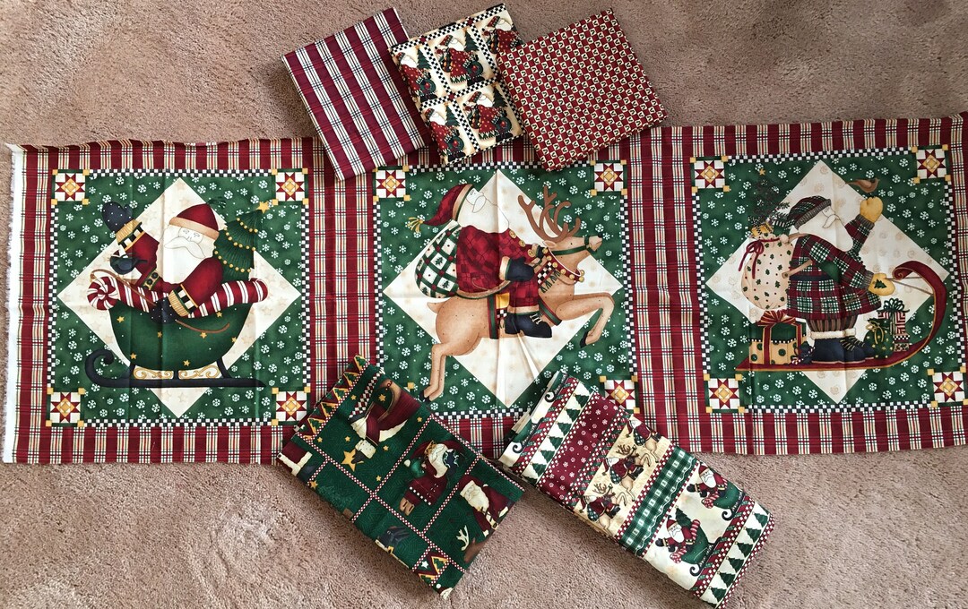 Christmas Fabric - Debbie Mumm - Etsy