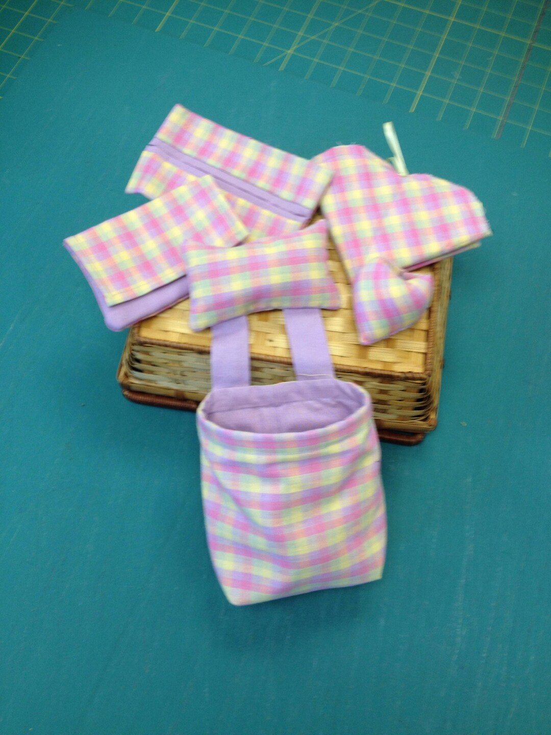 Pincushion / Thread Catcher With Accessories - Etsy