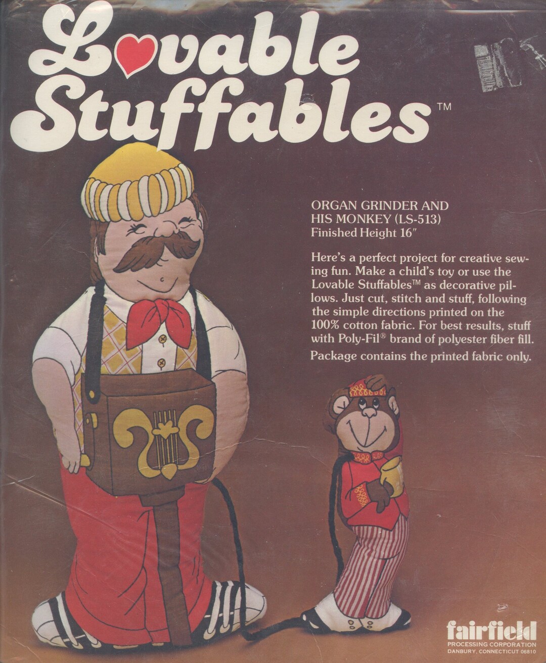 Lovable Stuffables - Pillow Panel - Etsy