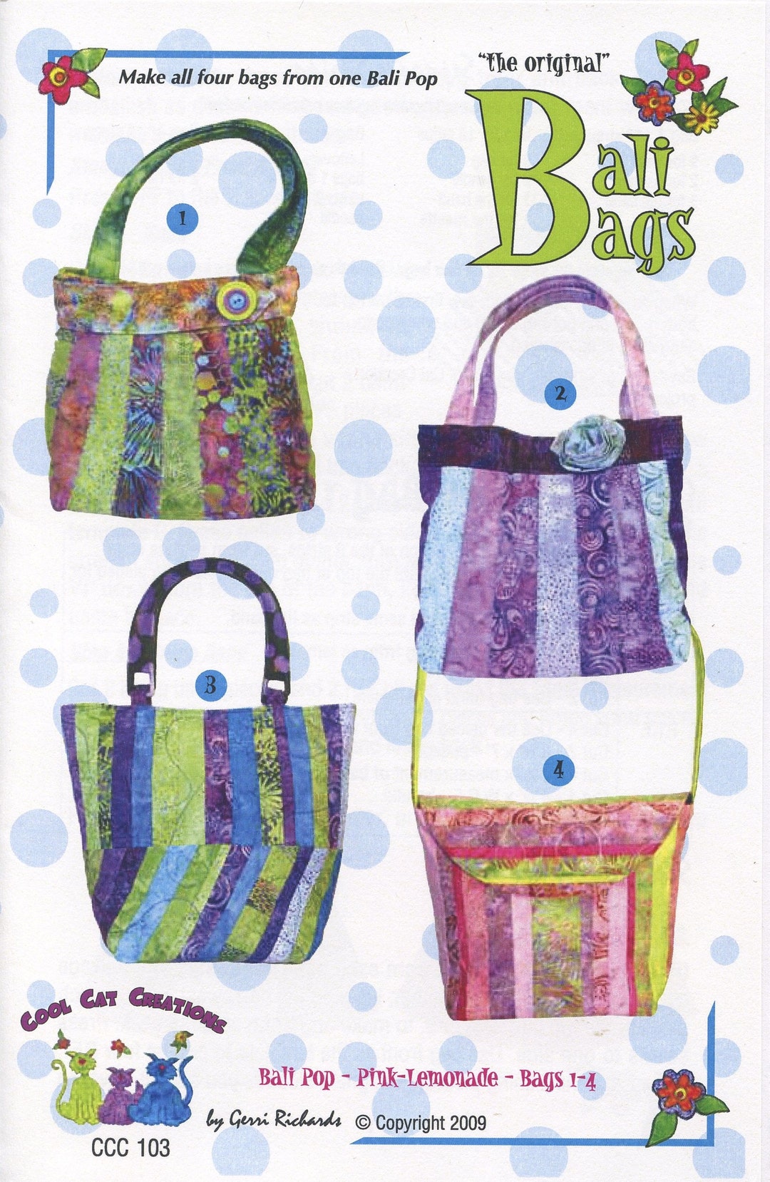 Bali Bags Pattern - Etsy
