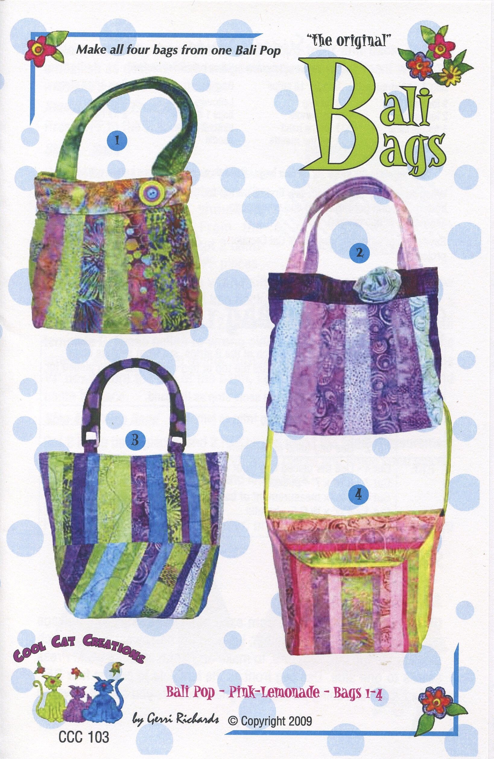 Bali Bags Pattern - Etsy