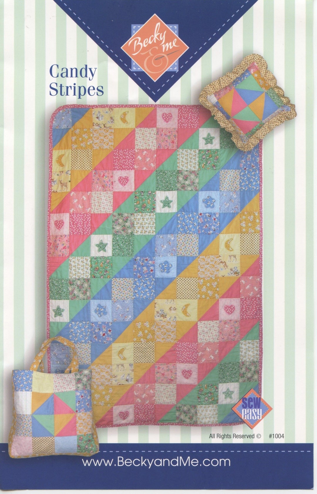 Candy Stripes - Pattern - Etsy