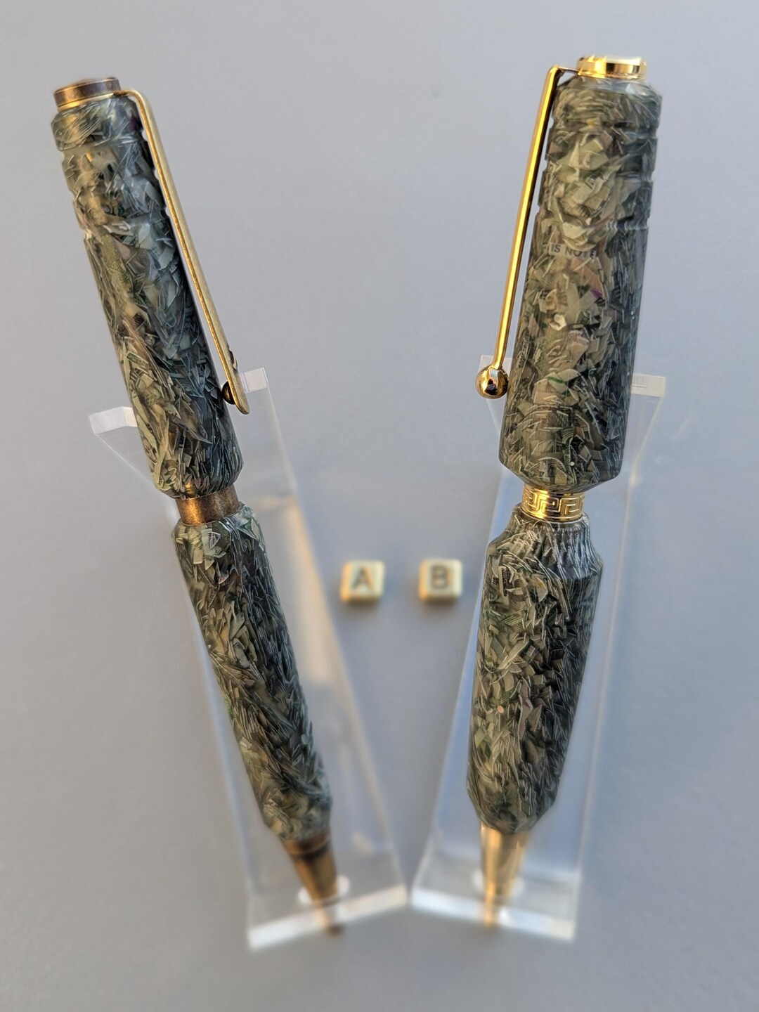 SHREDDED CASH Pen-one of a Kind Elegant Design for Writing Your Story ...