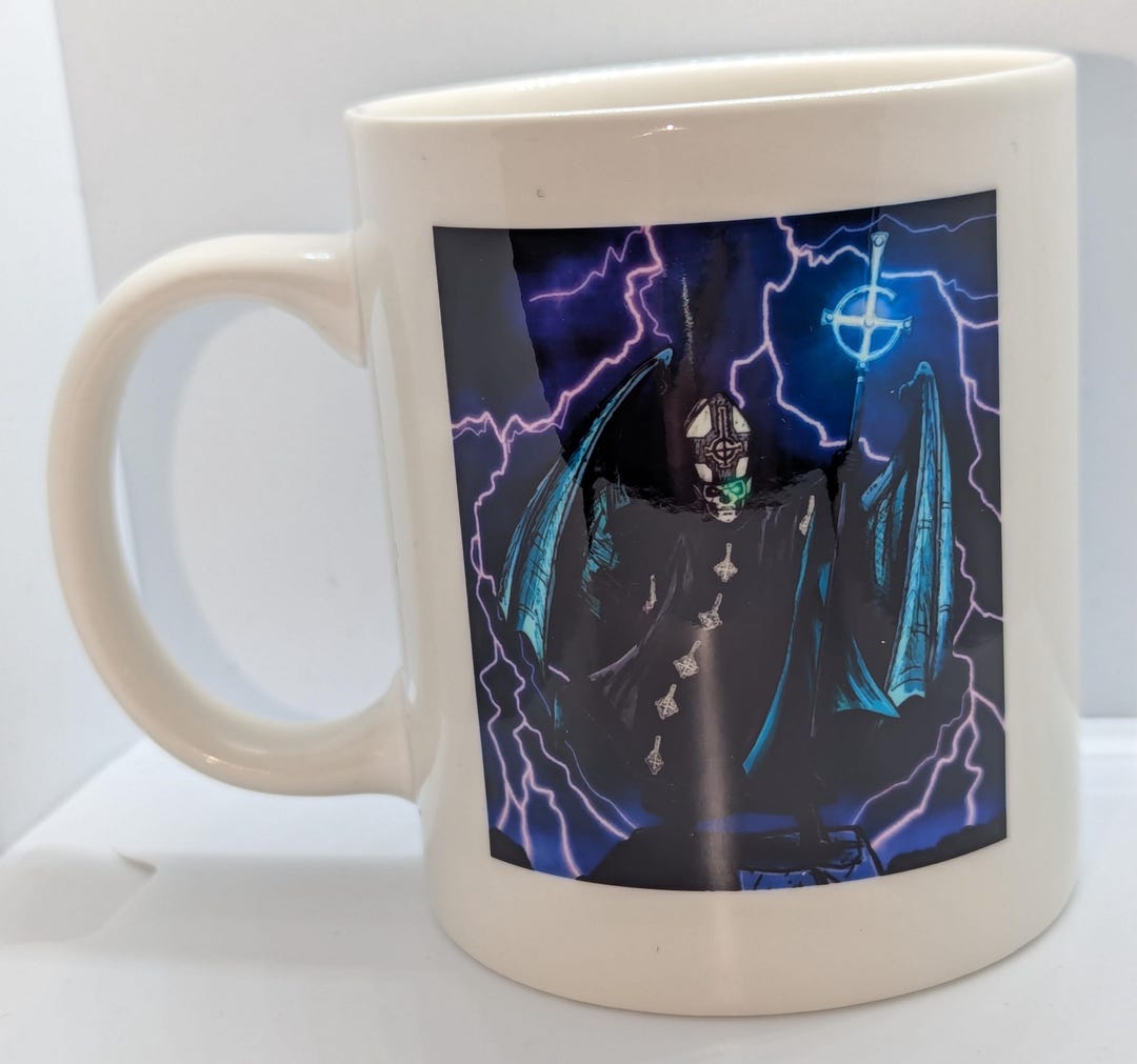 Secondo Papa Emeritus II Artwork Design Ghost Inspired Mug - Etsy