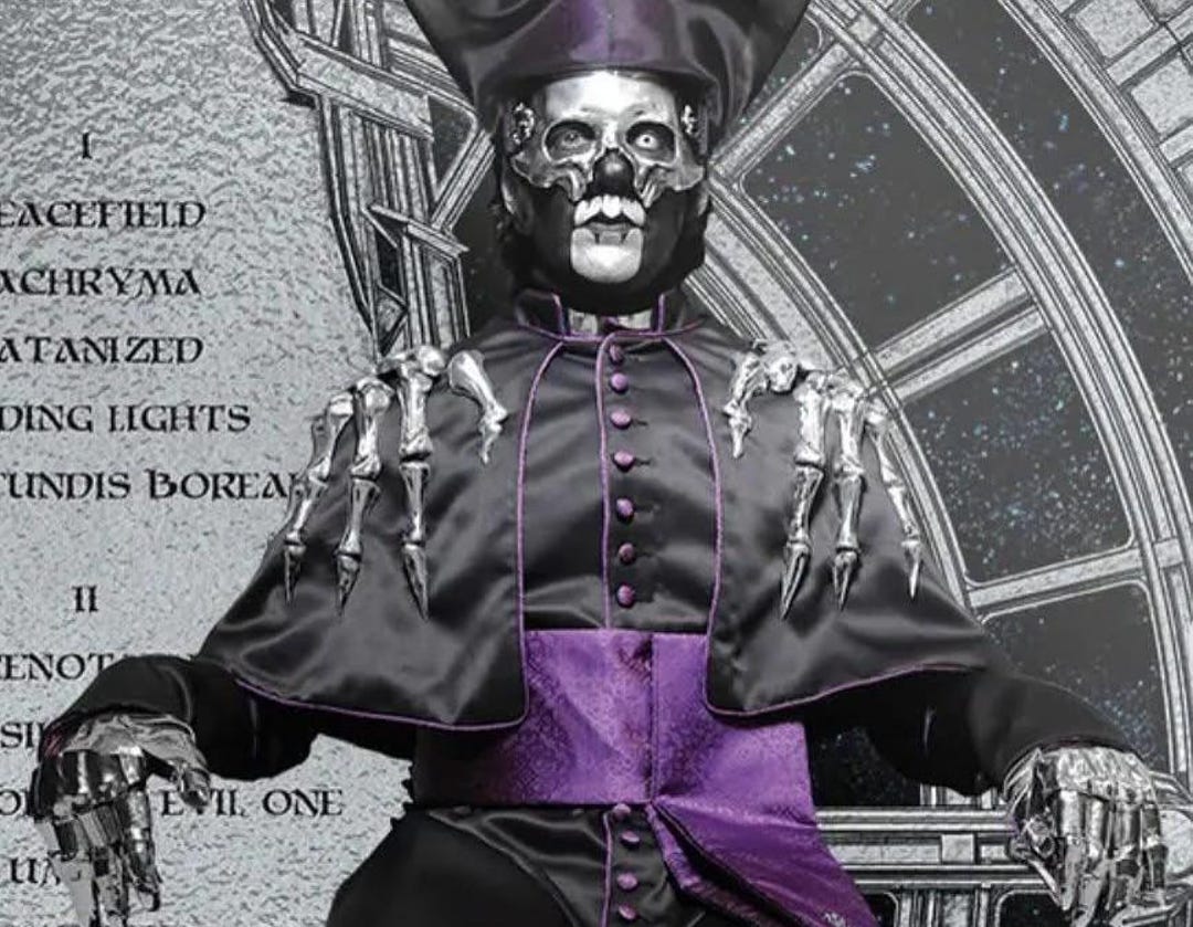 New V2 Pair of Ghost Papa V Perpetua SKELETÁ Era Inspired Extra Large ...