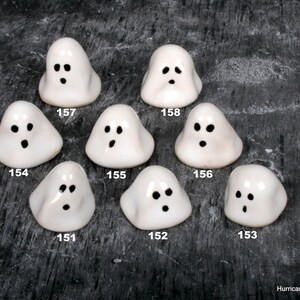 Mini Ghost Figurine Handmade of Durable Ceramic Pottery. - Etsy