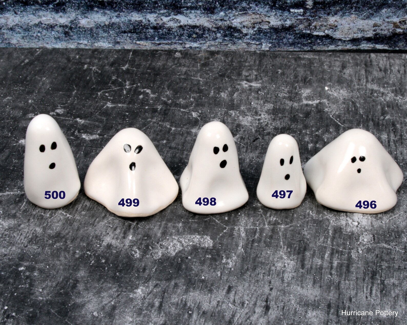 ONE Small Ceramic Ghost RTS for Your Haunted Family. Handmade - Etsy