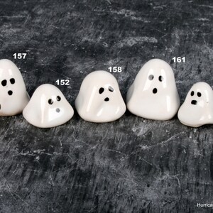 Mini Ghost Figurine Handmade of Durable Ceramic Pottery. - Etsy
