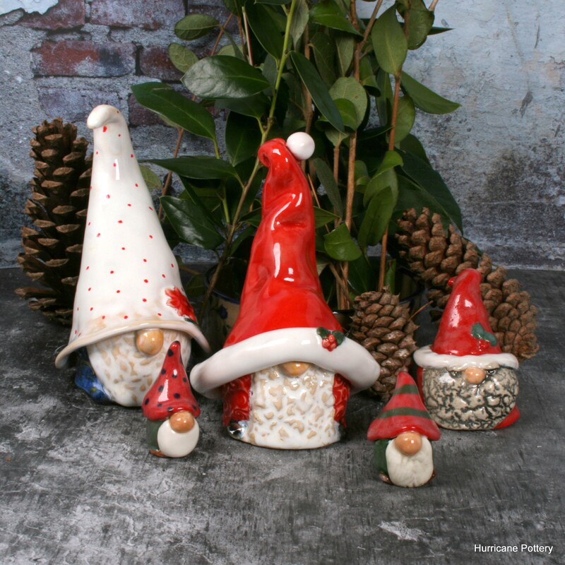 Handmade Ceramic Gnomes - Etsy
