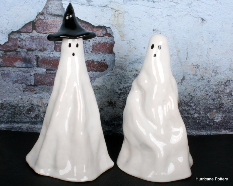 Ghost Figurine Medium to Tall MTO Handmade Halloween Table - Etsy