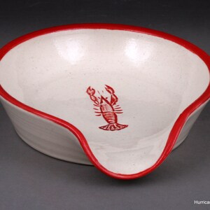 Personalized White Ceramic Spoon Rest. Hand Stamped, Wheel Thrown ...