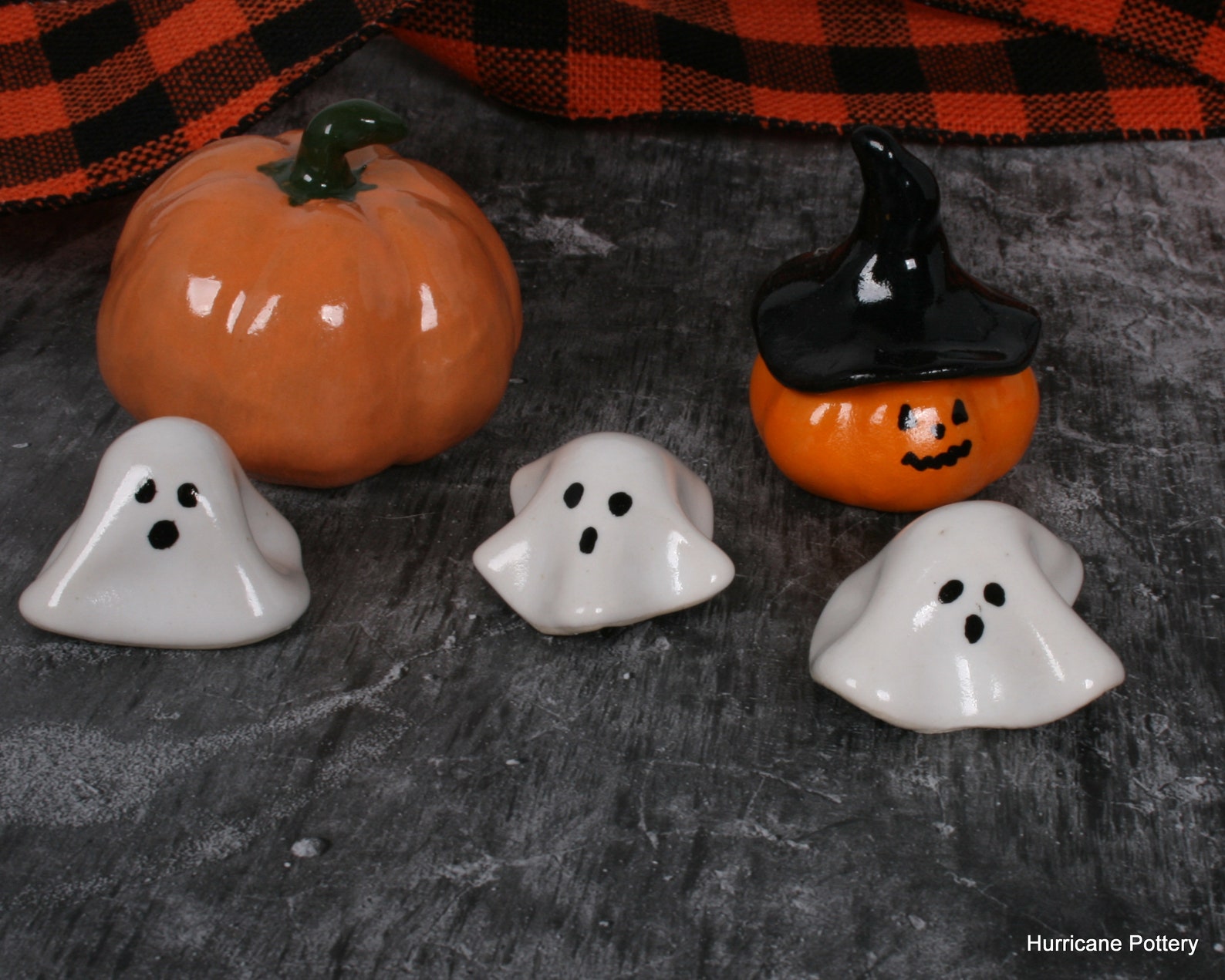 Mini Ghost Figurine Handmade of Durable Ceramic Pottery. | Etsy