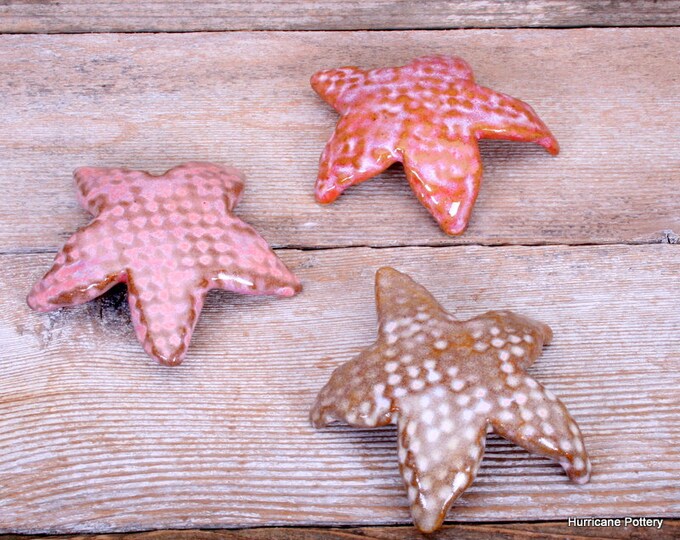 Starfish Ceramic Pottery Aquarium Decoration Prop by Hurricane Pottery ...