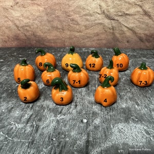 Handmade Ceramic Pumpkin: Mini Fall Harvest Decor - Etsy