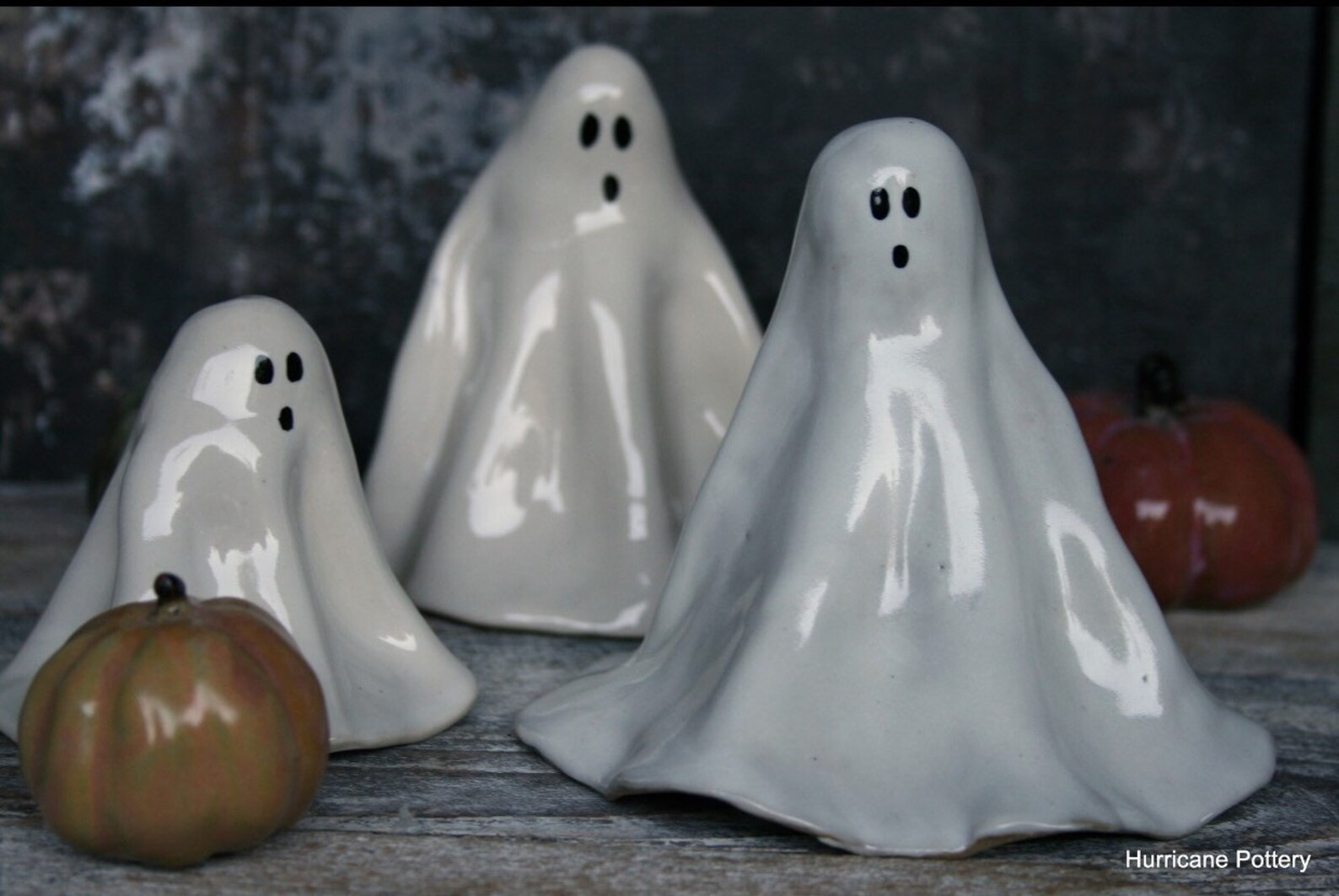 Spooky Ghost Ready to Ship. Ghost With Arms Figurine. Handmade | Etsy