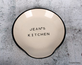 Home is Where Mom is | Ceramic Kitchen Spoon Rest | Personalized Spoon ...