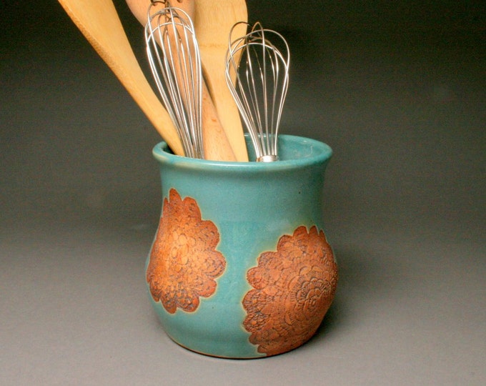 Ceramic Kitchen Utensil Holder Kitchen Tool Caddy - Etsy