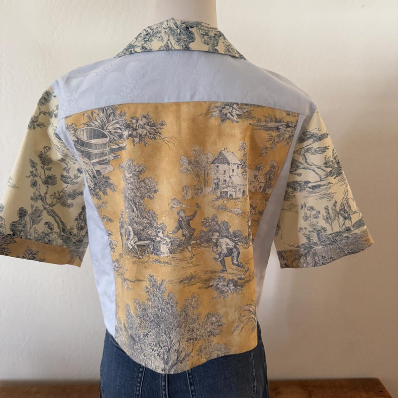 Upcycled Blouse - Etsy