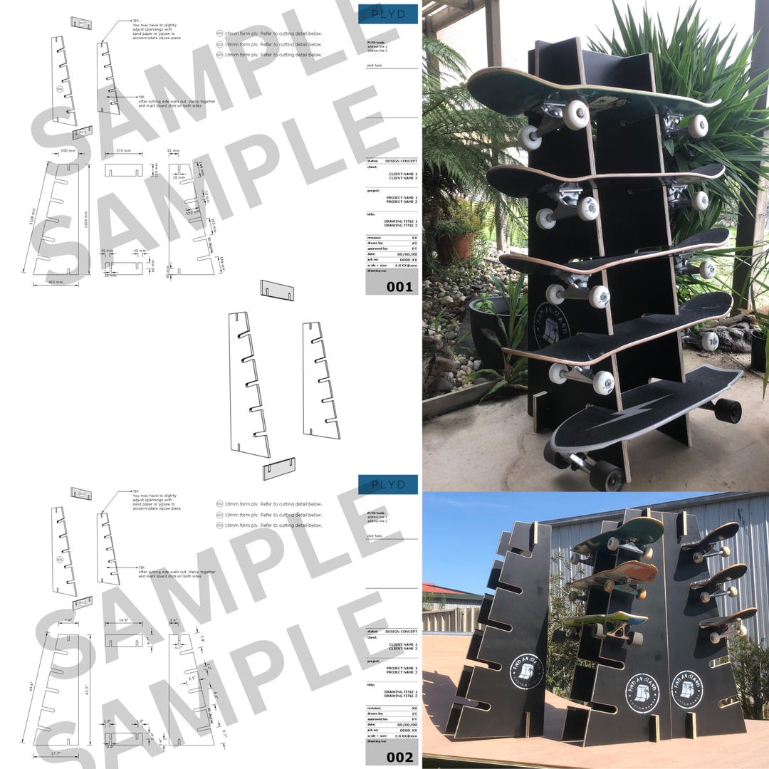 DIY Skate Ramp Plans - Build Your Own Skateboard Rack. Build Your ...