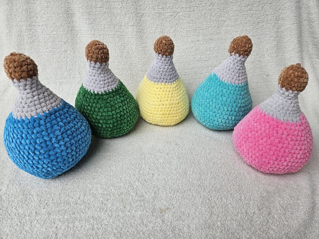 OSRS Crochet Potion Bottle - Etsy