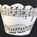 Music Cupcake Wrappers, Musical Notes - Etsy