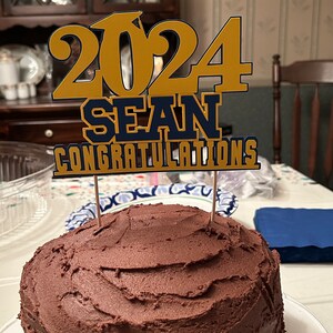 Custom Graduation Cake Topper, Centerpieces - Etsy