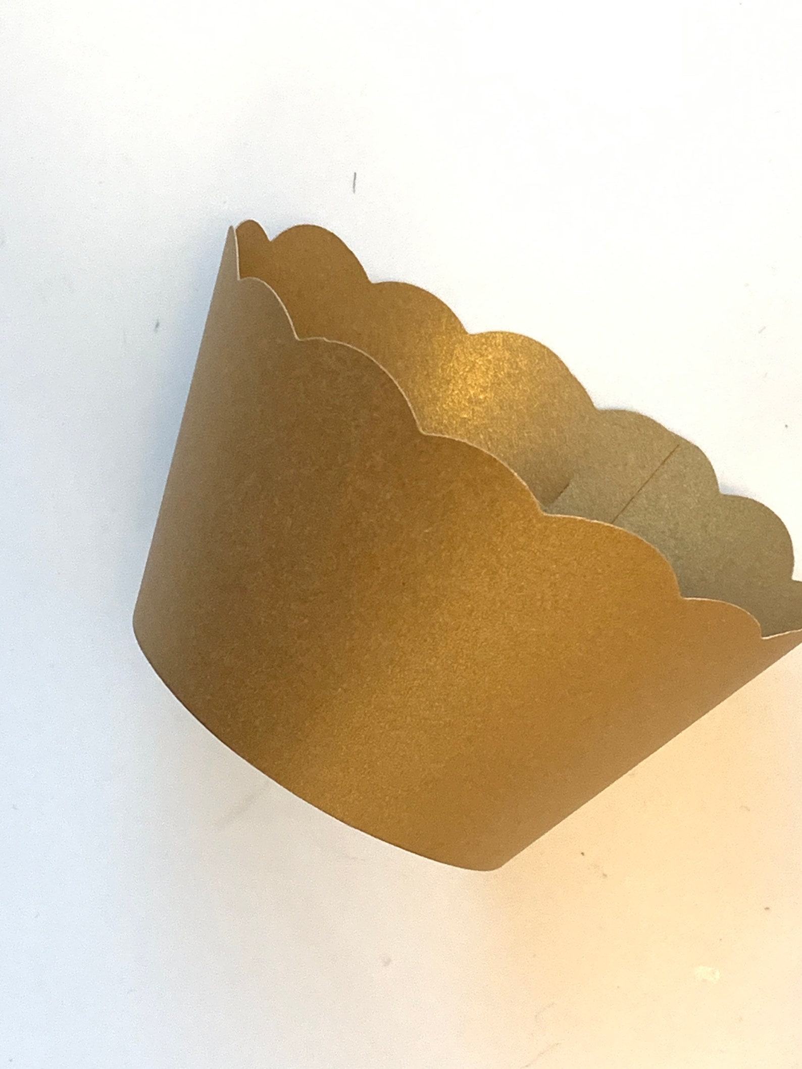 Gold Cupcake Wrappers Pearl Finish | Etsy
