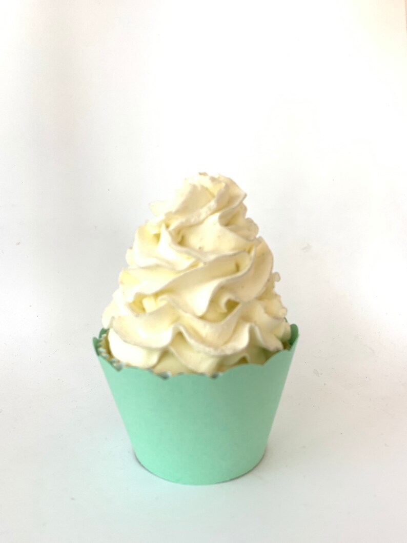 Mint Green Cupcake Wrappers Green Mint Pale Green Spearmint - Etsy