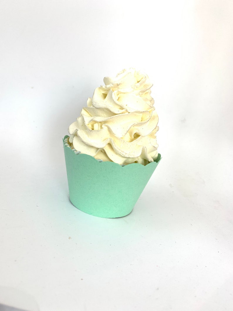 Mint Green Cupcake Wrappers Green Mint Pale Green Spearmint - Etsy