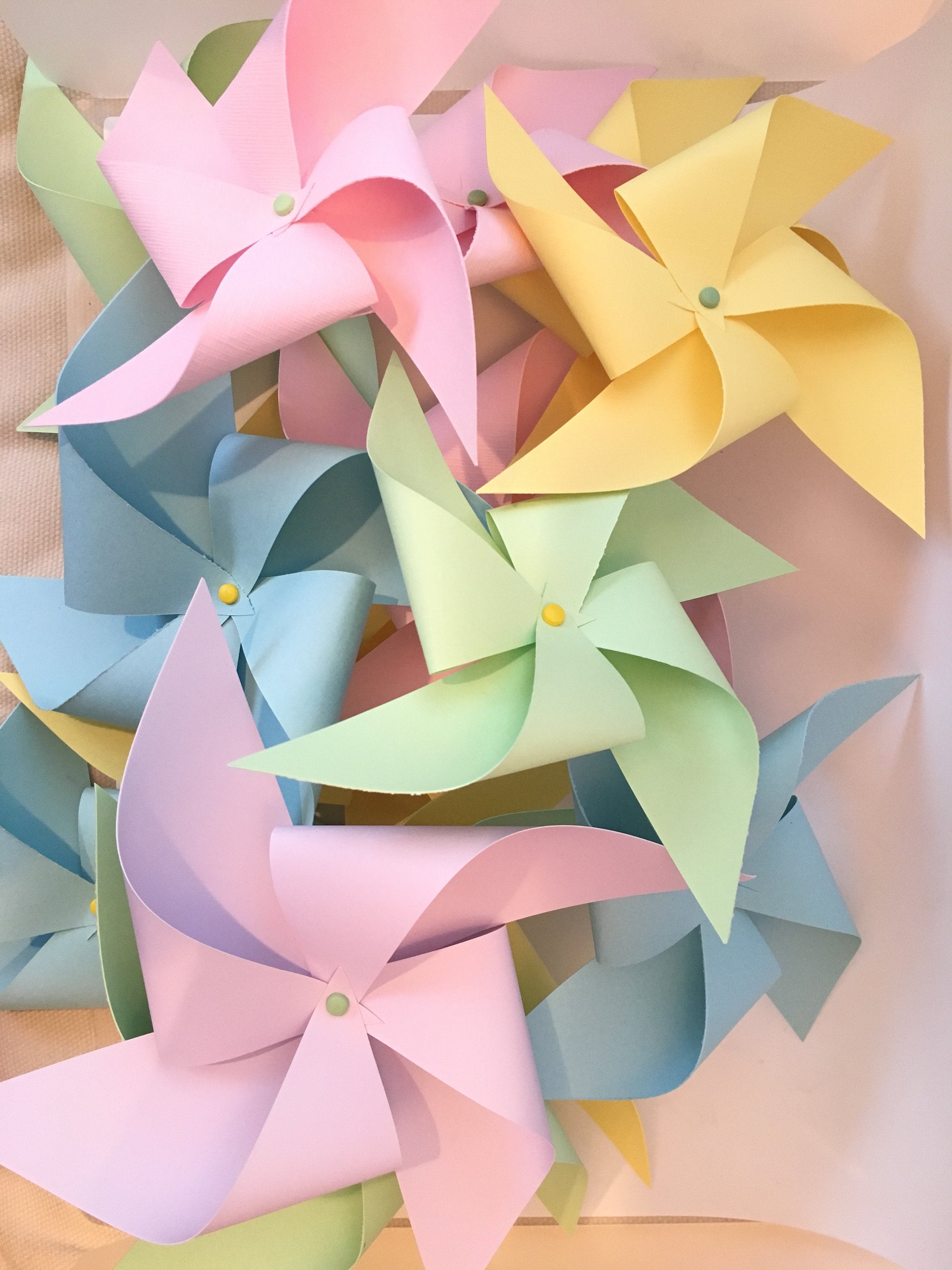 Pastel Cupcake Pinwheels, Cupcake and Cake Decor - Etsy