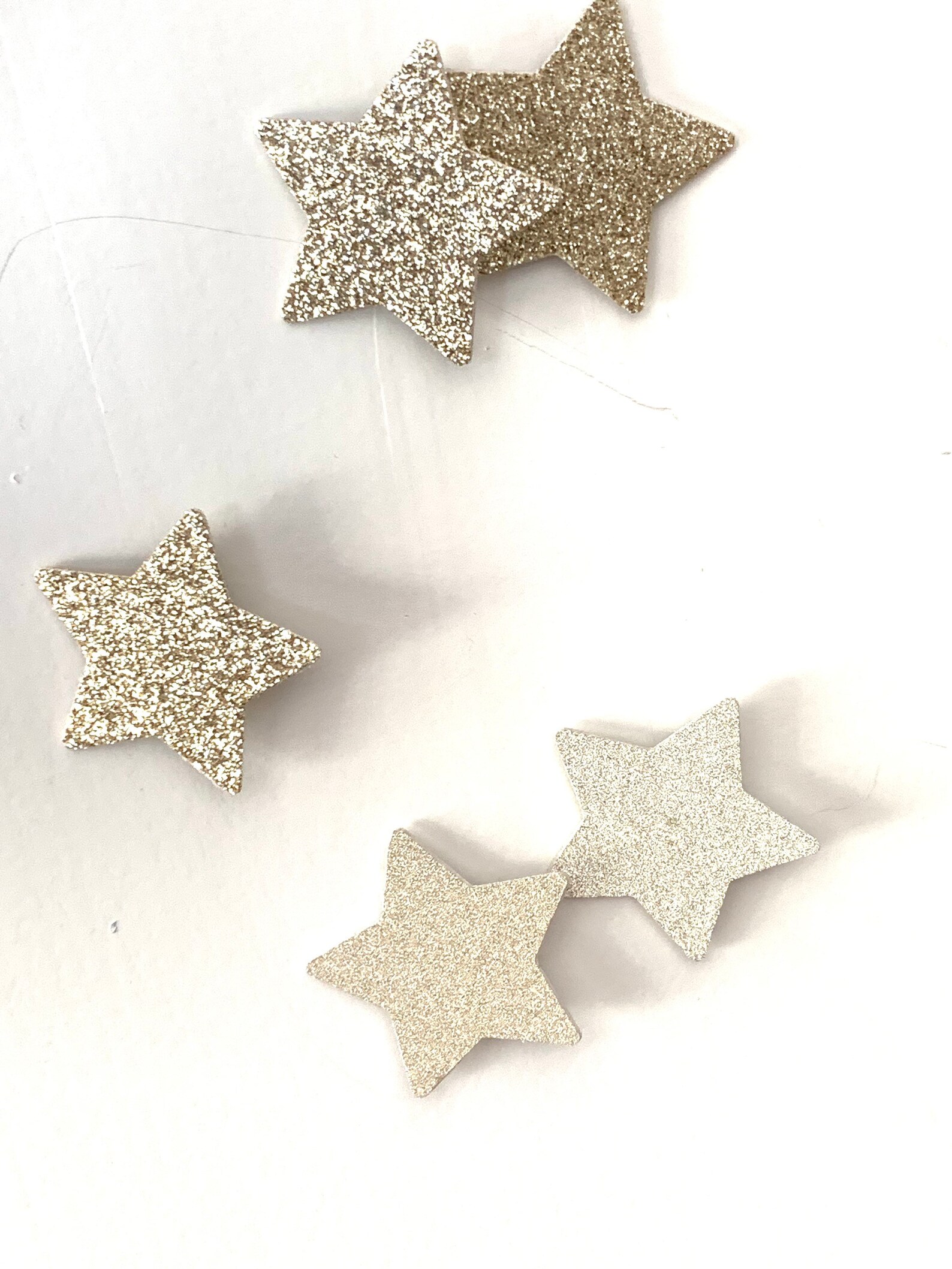 Shimmer Star Garland Silver and Gold Star Garland - Etsy