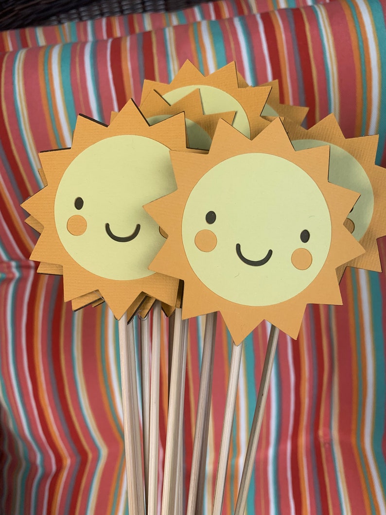 Sunshine Centerpieces, You Are My Sunshine, Trip Around the Sun - Etsy