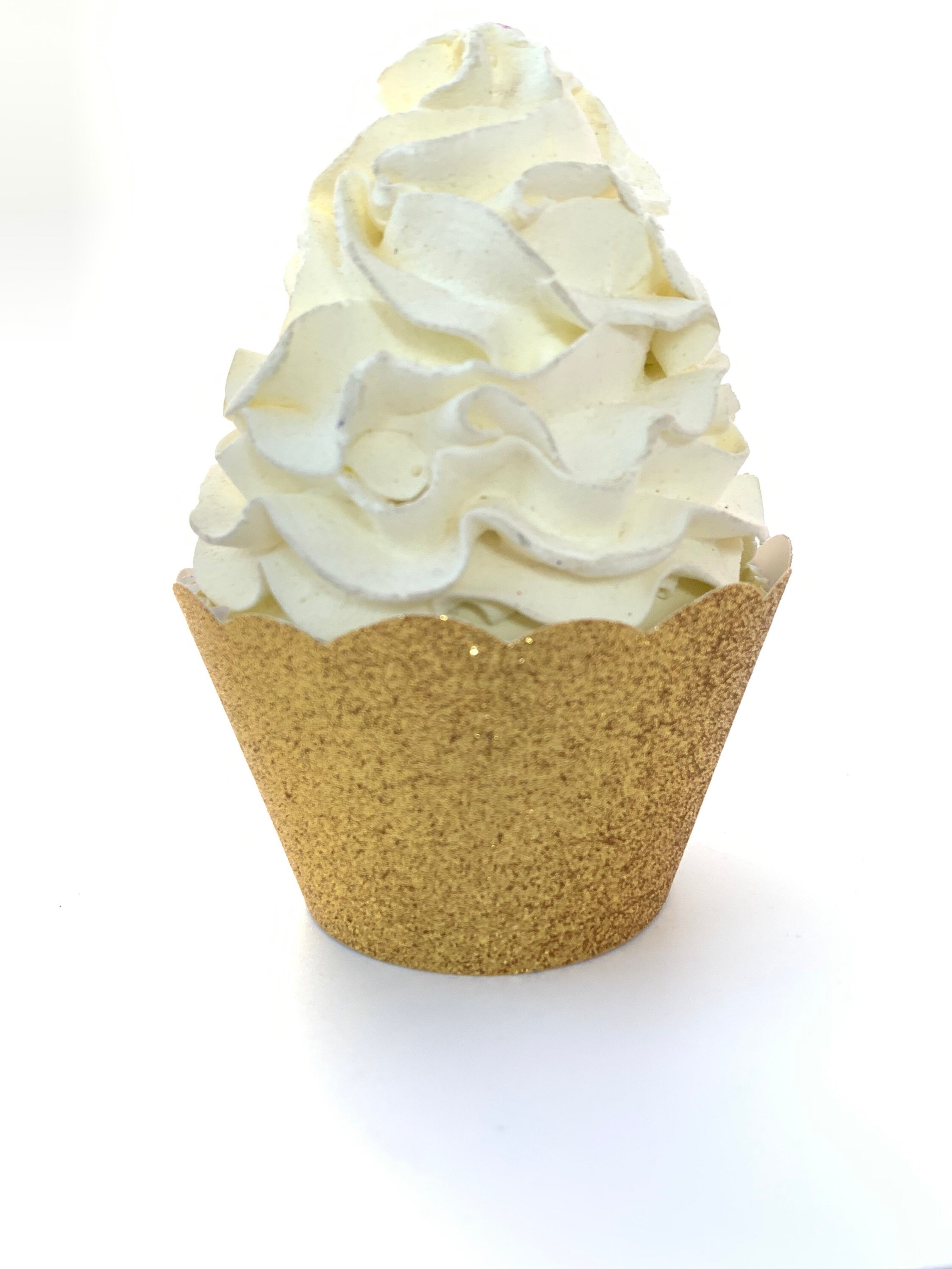 Gold Glitter Cupcake Wrappers Gold Cupcake Wraps | Etsy