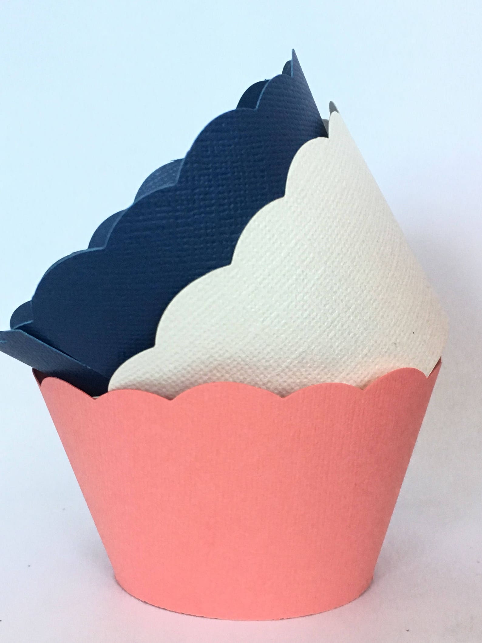 Navy Blue Cupcake Wrappers SALE Dark Blue Weddings - Etsy