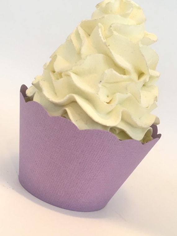 Purple Cupcake Wrappers