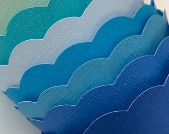 12 NAVY BLUE Cupcake Wrappers Royal Dark Blue Wraps Dotted - Etsy