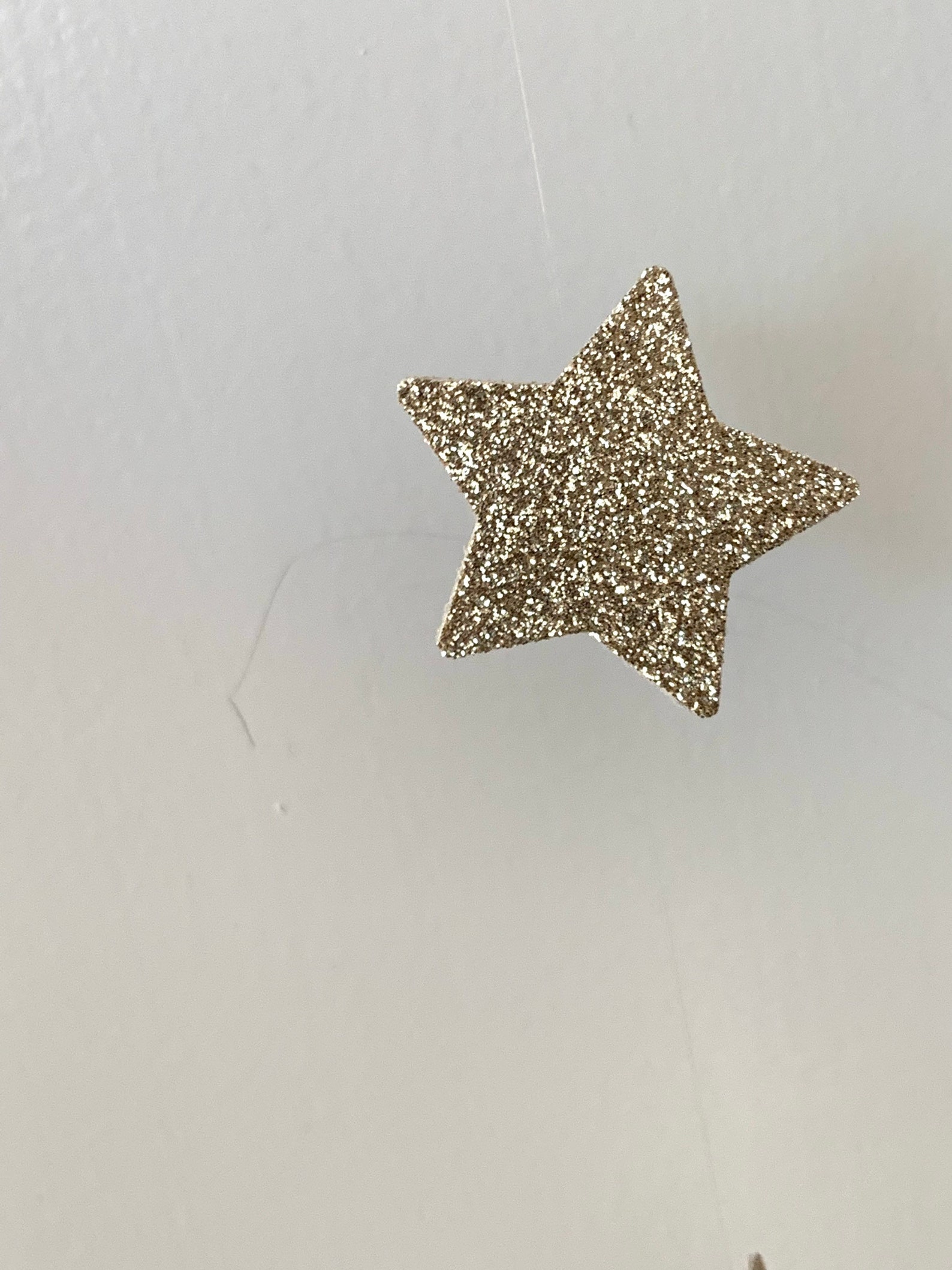 Shimmer Star Garland Silver and Gold Star Garland | Etsy