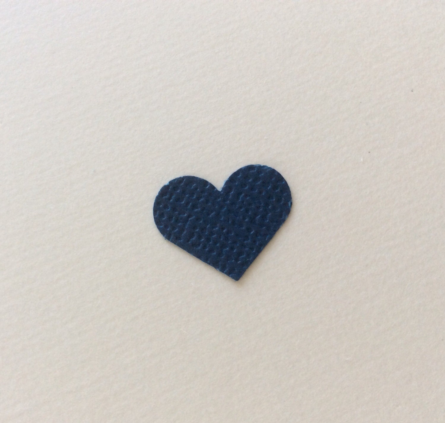 Navy Blue Confetti Heart Confetti | Etsy
