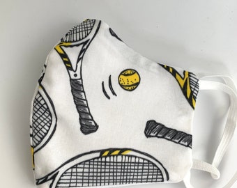 Tennis Face Mask | Etsy