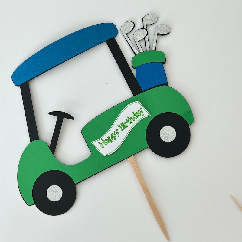 Golf Cake Topper - Etsy