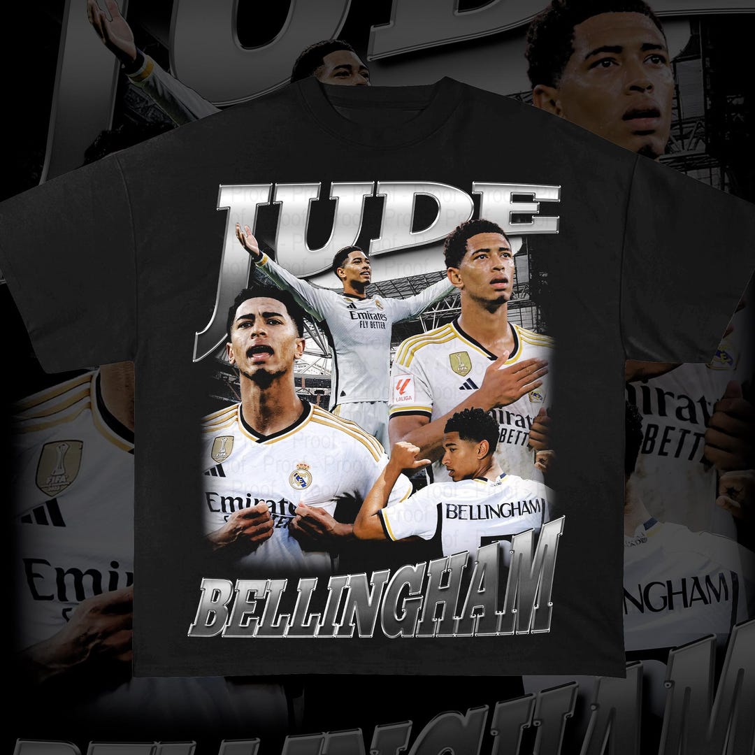 Jude Bellingham T-shirt - Etsy