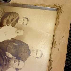 Antique 1800s Cabinet Photo 3 Generations E. E. Roaessler Photographer ...