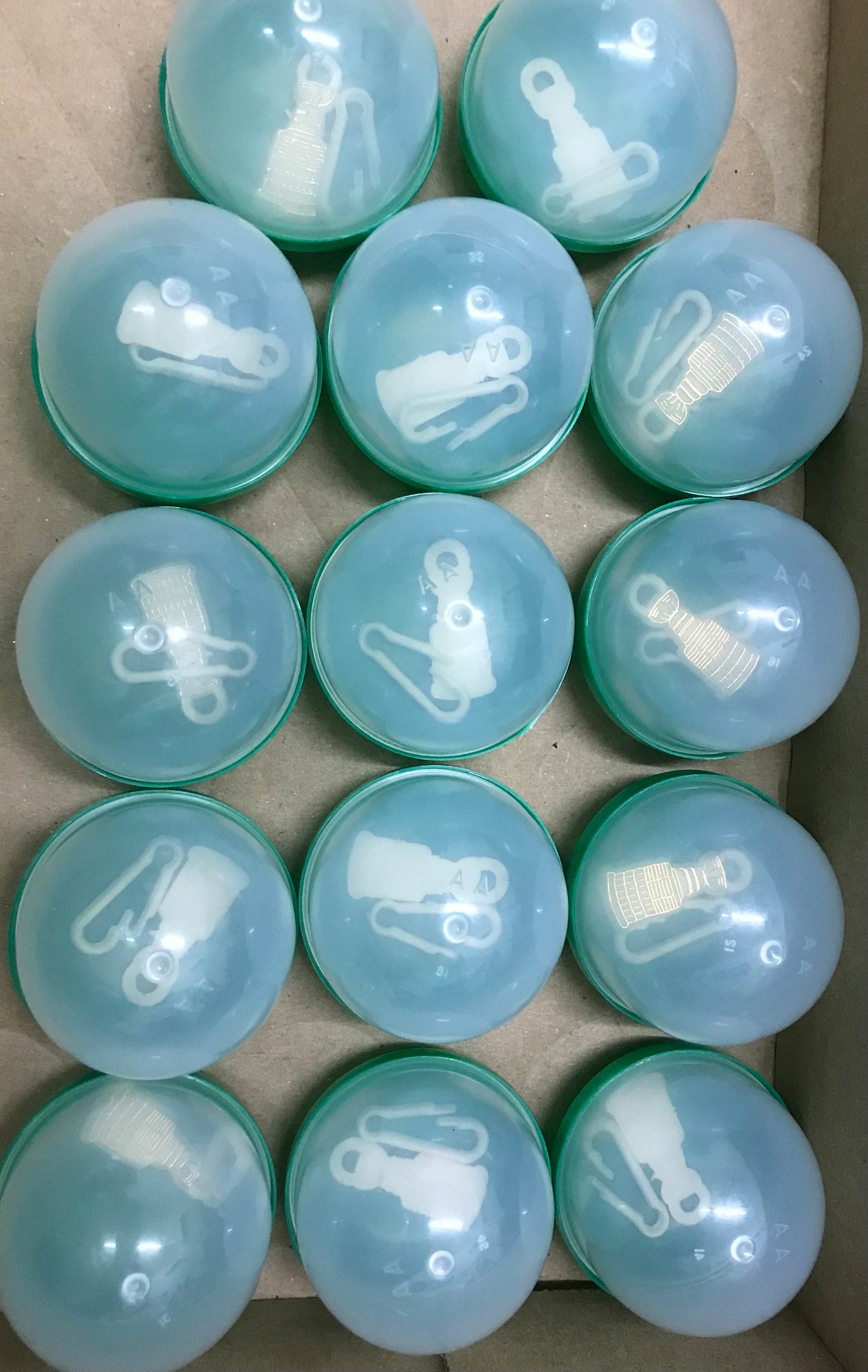 70 Capsules for Vending Machine ASSORTED 1980s 1990s Toys 2 Inch ...