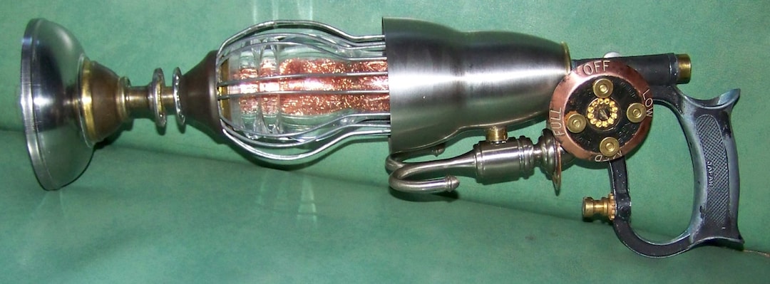 STEAMPUNK Ray Gun Cosplay Prop the Rod TRD Gun Tesla Ray Discharge Gun ...