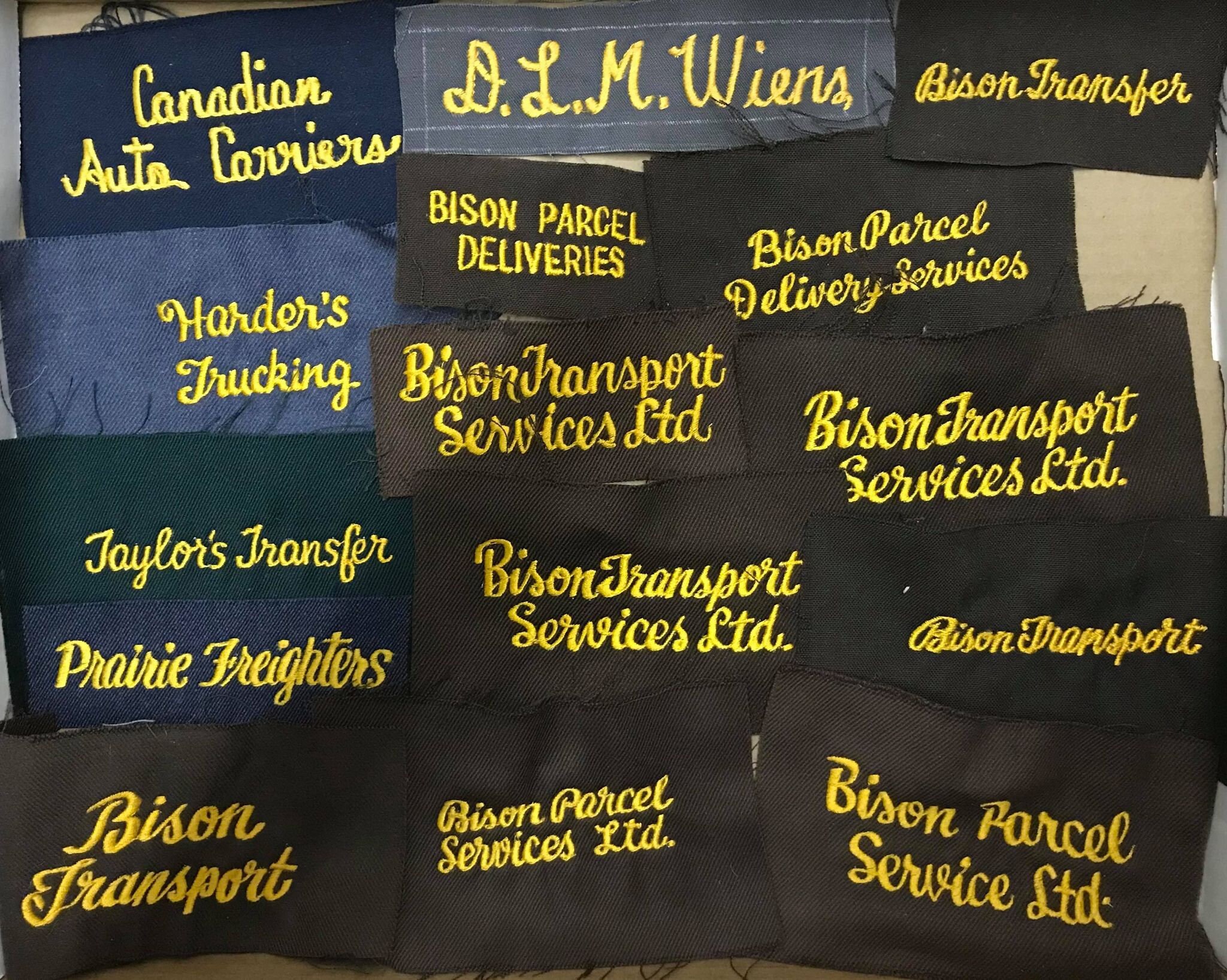 PATCHES 76 Dif NOS Uniform Trucker Cap Advertising Mainly Trucking ...