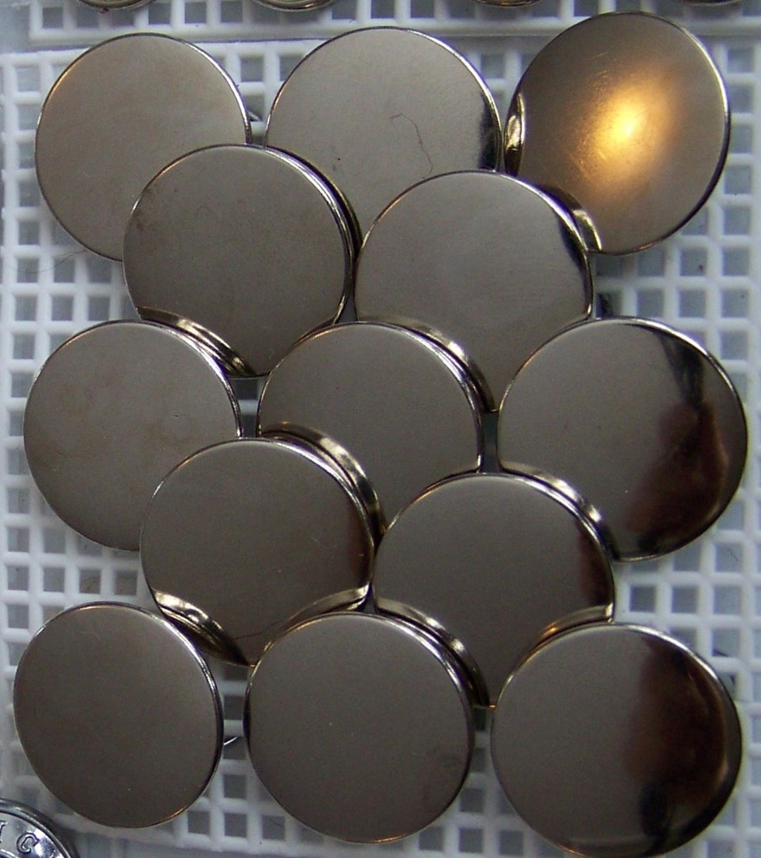 UNIFORM BUTTONS NOS Baker's Dozen Generic Silver Suit Coat/jacket - Etsy