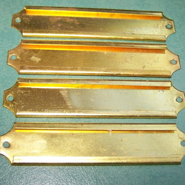 Brass Name Plate - Etsy