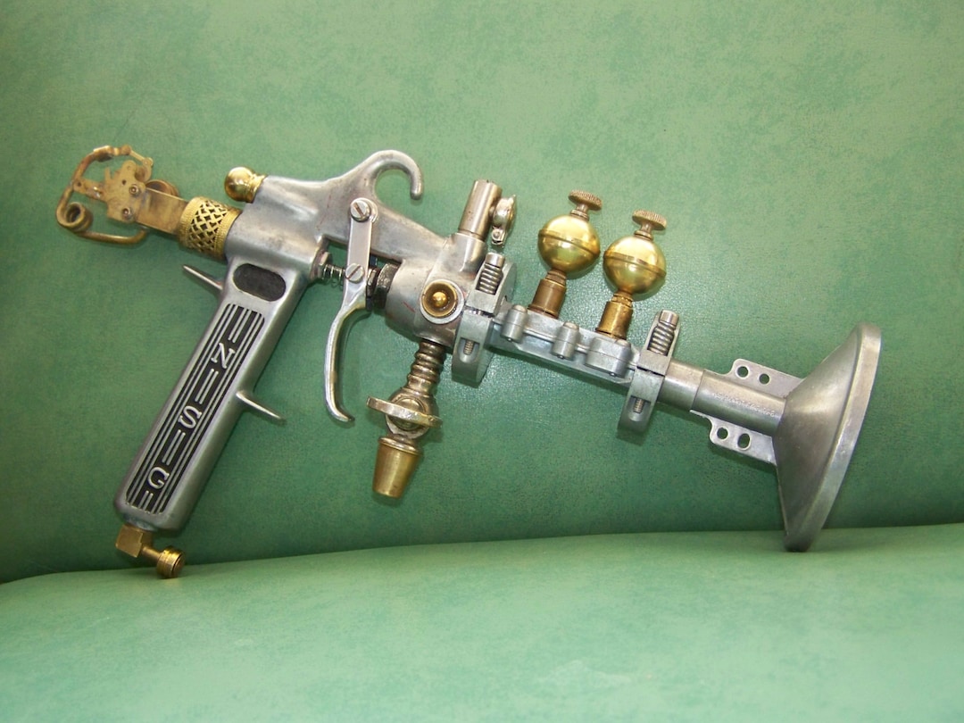 Steampunk Pistol Neutron Splitter Gun OOAK Sculpture Prop Cosplay RAY ...