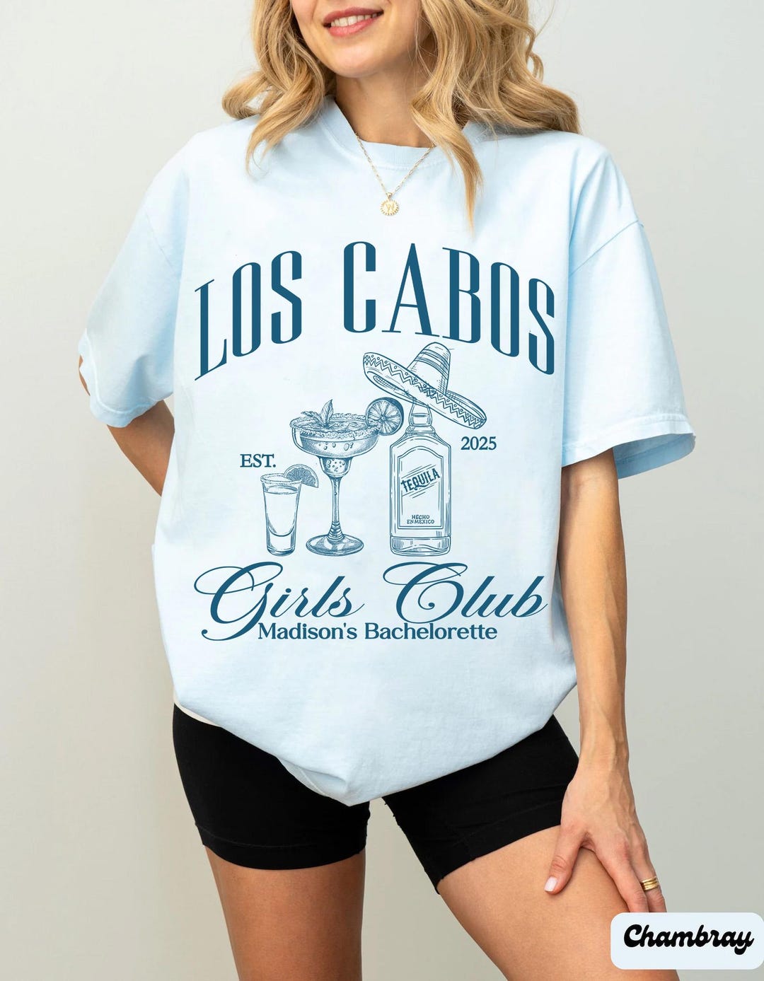 Comfort Colors® Cabo San Lucas Bachelorette Shirt, Custom Beach ...